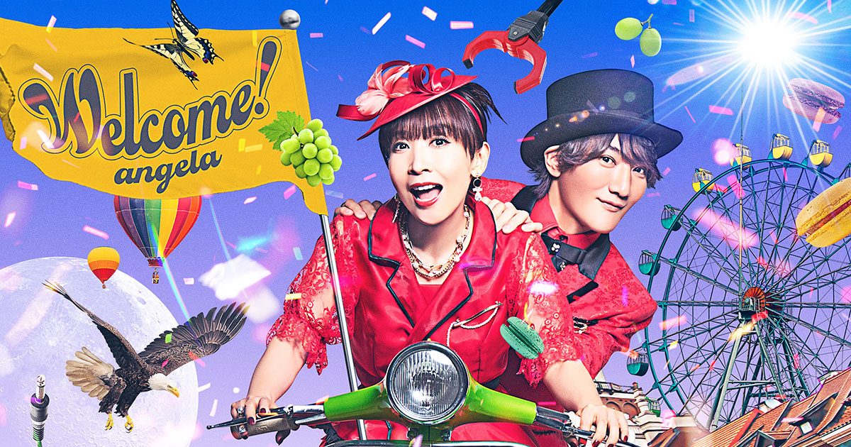 angela アルバム『Welcome!』ジャケット、新アーティスト写真が公開！ – 画像一覧（1/3） – リスアニ！ – アニソン・アニメ ...